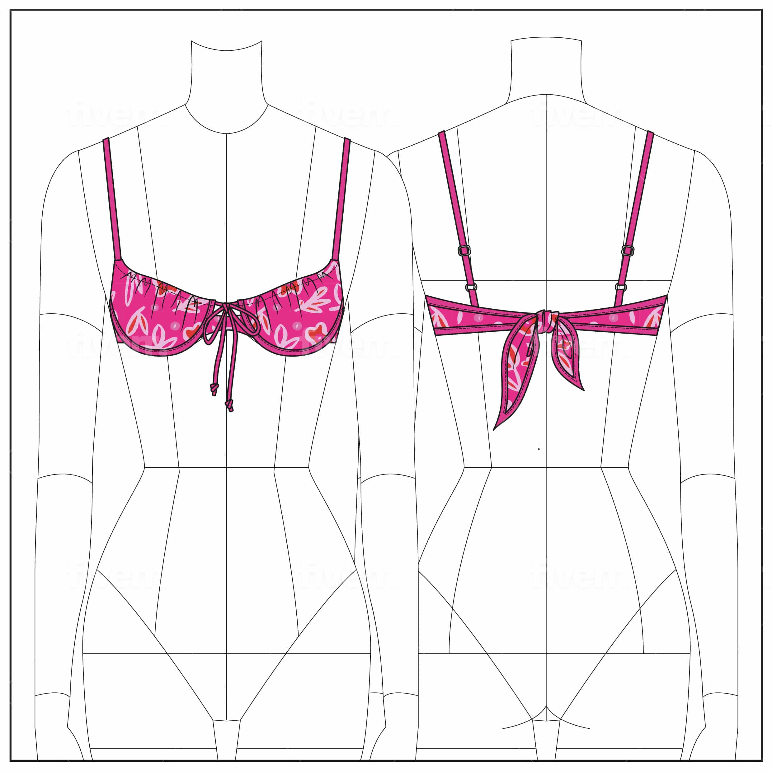 BALCONETTE BRA PATTERN – Omka
